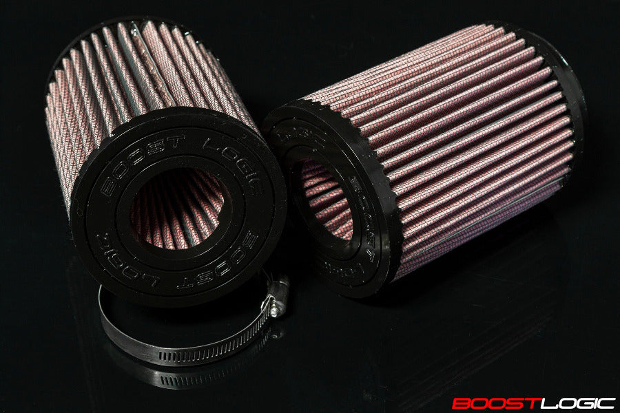 Boost Logic Luftfilter mit Dual Cone Inlet passend für Nissan GT-R R35 ...