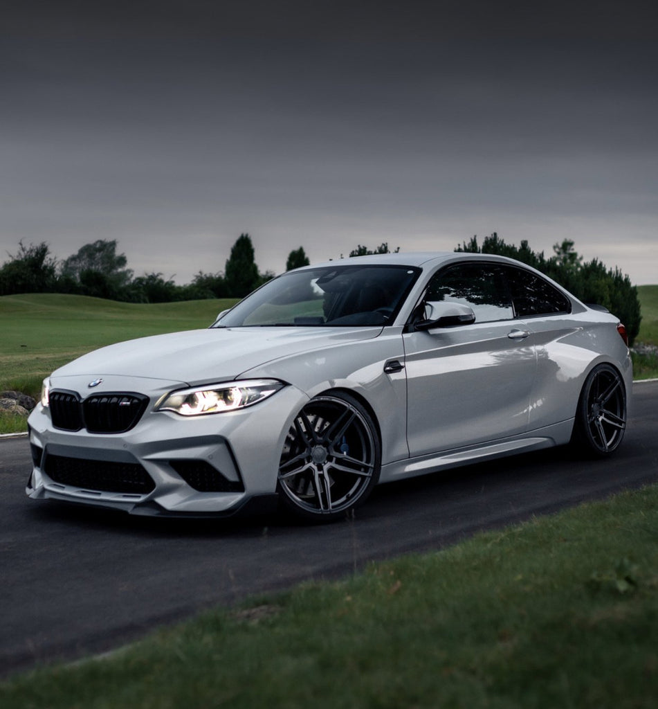 YIDO PERFORMANCE WHEELS | YP-FF1 FLOW FORGED | GUNMETAL - TurboLogic ...